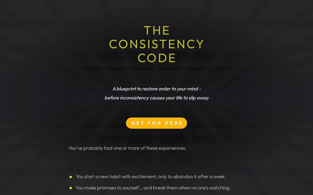 The Consistency Code